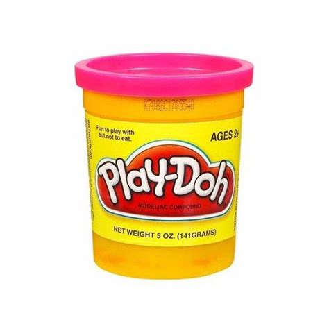 Play Doh 4oz Single Can Pink Maziply Toys