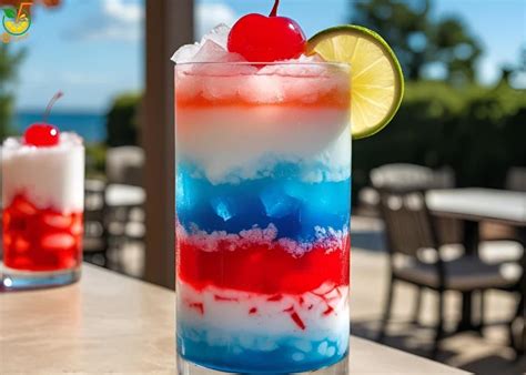 Bomb Pop Cocktail Drink Perfect For The 4th Of July All Juice Corner