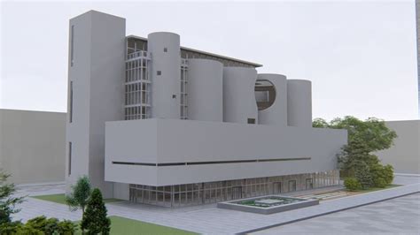 Silo Architecture 3d Model 3d Model Cgtrader