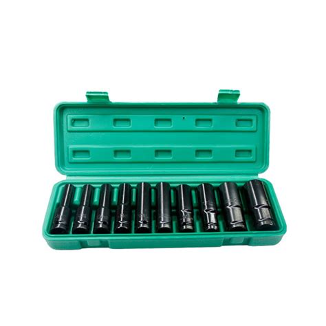 Impact Socket Set 12inch Drive Hex Impact Socket Grandado