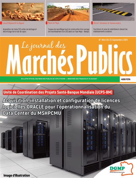 Dgmp Direction Générale Des Marchés Publics