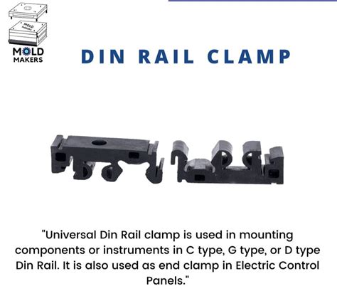 Nylon Polished Universal Din Rail Clamp Number Of Bolts 1 Bolt At Best Price In Udaipur