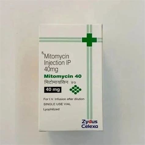 Mitomycin 40mg Injection At ₹ 2500vial Mitomycin Injection In New Delhi Id 2853169226012
