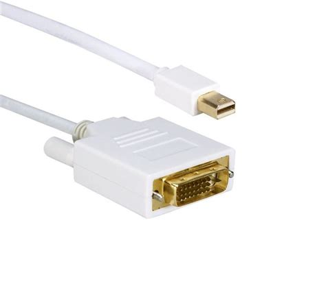 Mini Displayport Male To Dvi Male Adapter Cable