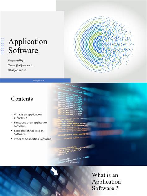 application software ppt by alljobs co pdf application