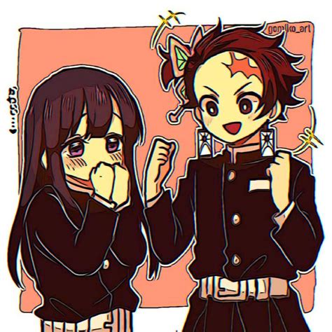 Kanao And Tanjiro Icons Personajes De Anime Recomendaciones De Anime