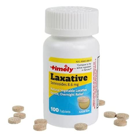 Senna Time Generic For Senokot Natural Vegetable Laxative Senna 86