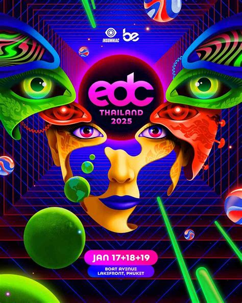 Update Edc Thailand 2025 Returns In January ─ Lineup Timetable