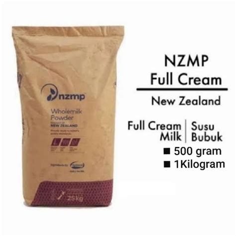 Jual Nzmp Wholemilk Powder Susu Full Cream Bubuk Shopee Indonesia