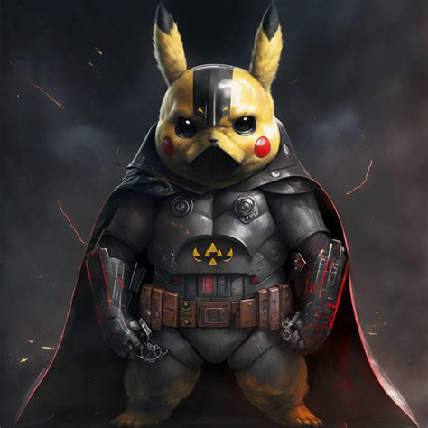 Pikachu X Darth Vader By Animatio7 On Deviantart