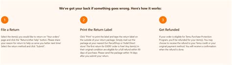 Temu Return Label Printable Free