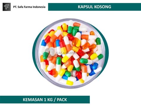 Cangkang Kapsul Kosong Pt Kapsulindo Nusantara Ukuran 0005