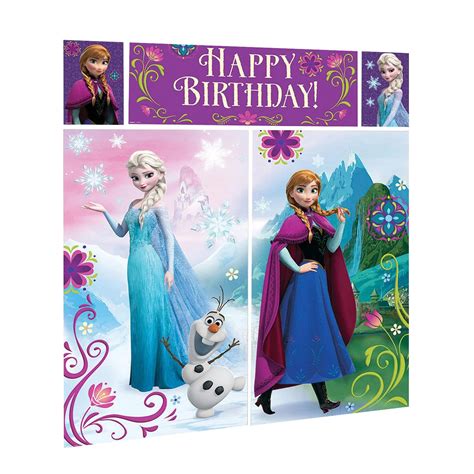 Frozen Scene Setter 5pcs Party World