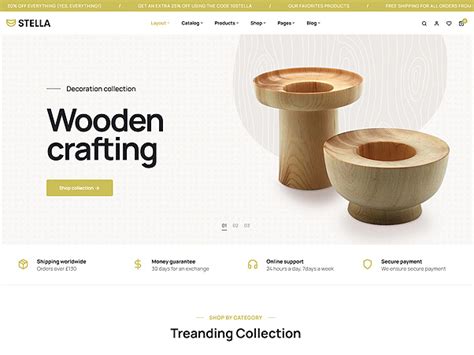Stella Modern And Multi Concept Ecommerce Magento2 Theme