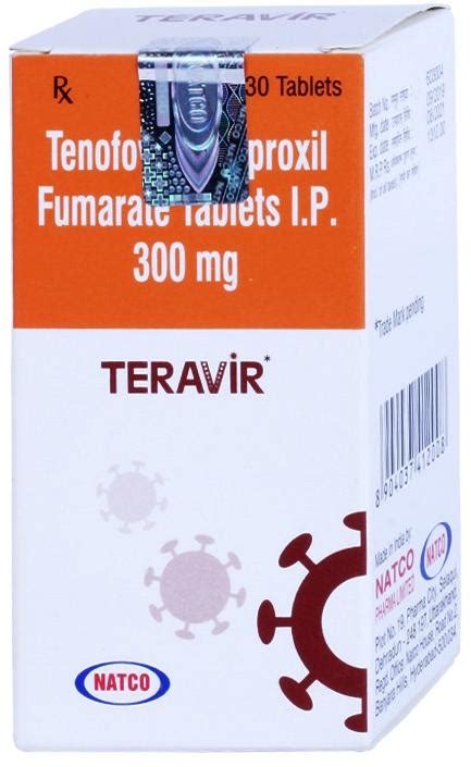 Teravir Tablets Packaging Size 30 Tablets At Best Price In Delhi