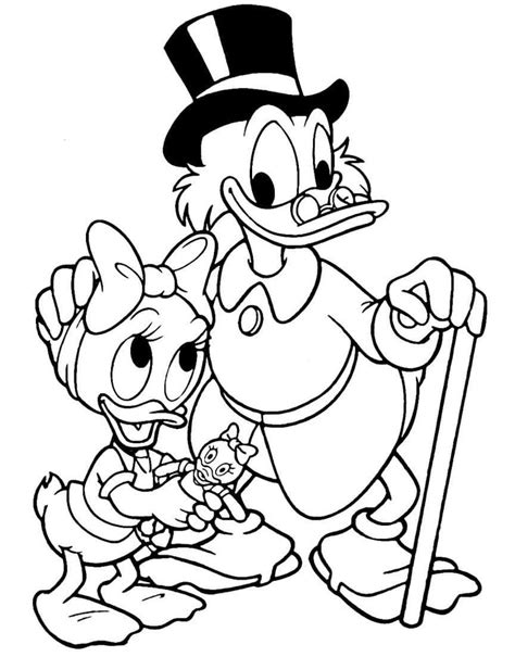 Pato Donald Para Colorir Desenhos Imprimir