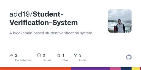 Github Add19student Verification System A Blockchain Based Student