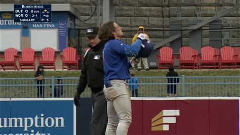 Addison Barger Breaks The Tie In The 10th Inning 04022024 Bisons