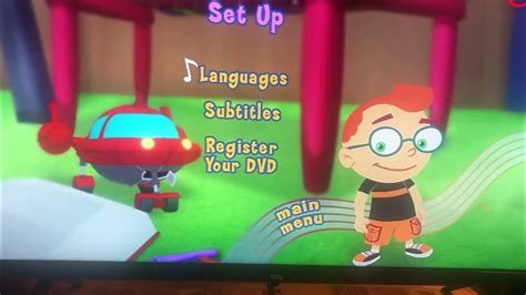 Little Einsteins Incredible Shrinking Adventure 2013 Dvd Menu