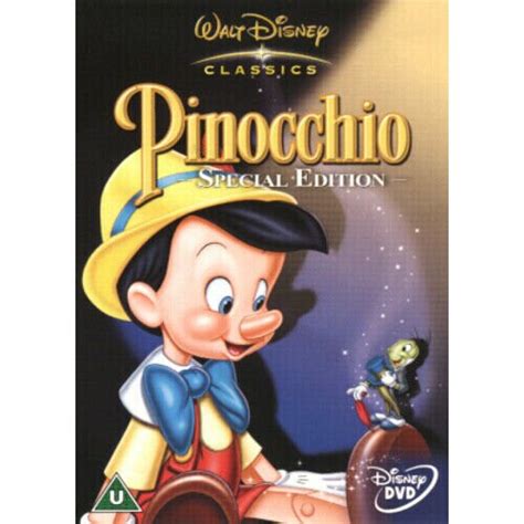 Pinocchio Disney Dvd 2003 Ben Sharpsteen Cert U Region 2 On Onbuy