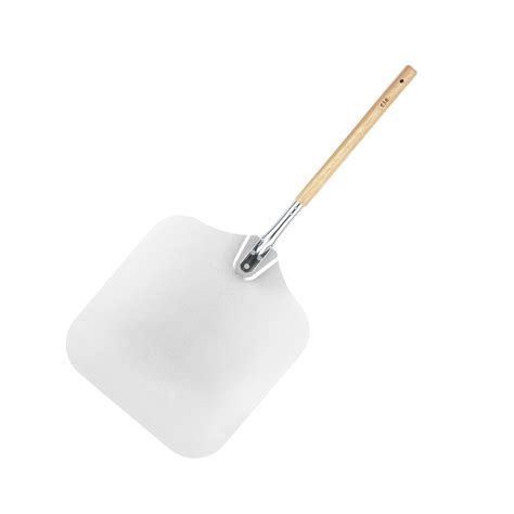 Pizza Peel Aluminum With Wood Handle 16x18 36 Overall Length