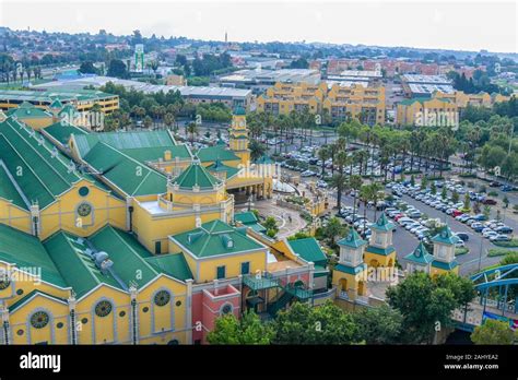 Magnificent View Of Gold Reef City In Johannesburg South Africa Stock