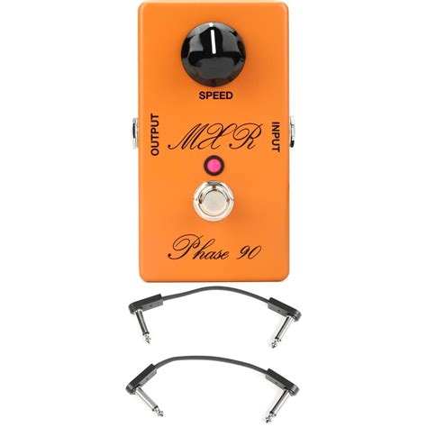 Mxr Csp101sl Script Phase 90 Pedal With Ebs Patch Cables Sweetwater
