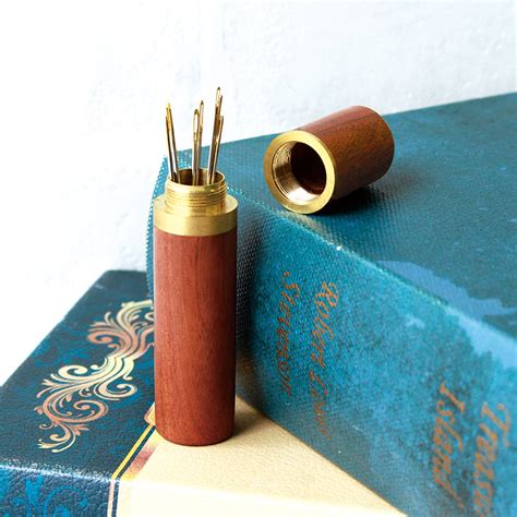Japanese Wood Needle Case — A Twisted Picot