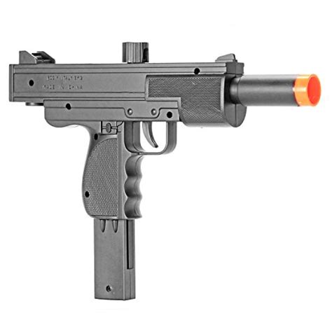 Bbtac Airsoft Pistol Uzi Style Spring Loaded Cock And Shoot Single Shot