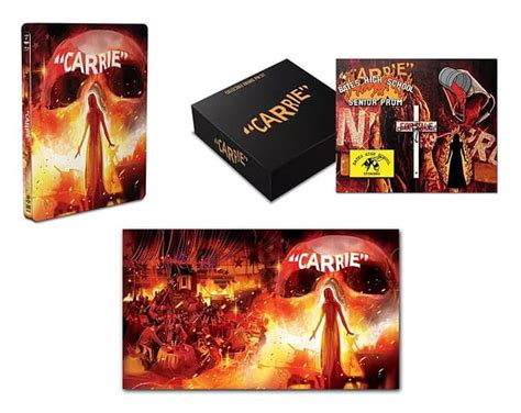 Carrie Gets 4k Blu Ray Steelbook From Scream Factory In December
