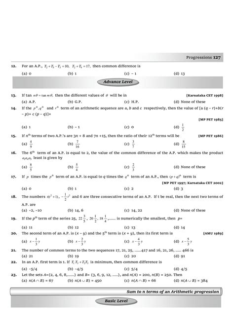 Solution Iit Jee Main Maths Notes For 2022 2023 2 Progression