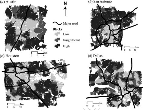 Hot Spot Maps Getis Ord G I Showing Spatial Clustering Of Local Download Scientific Diagram