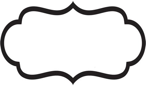 Fancy Label Template