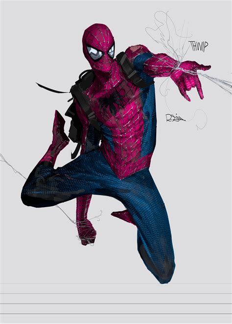 Alex Ross Spiderman Suit Tasm Suit Concept Art Peter Parker Concept
