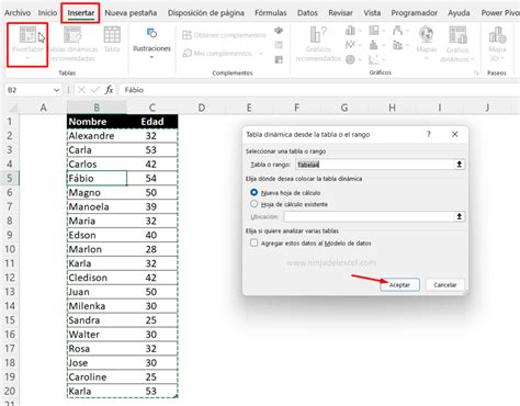 Agrupar Edades En Excel Aprende Como Hacer Ninja Del Excel