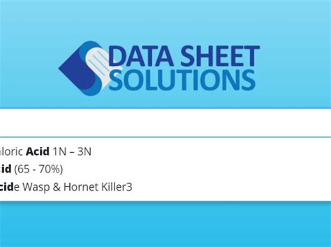 Data Sheet Solutions Cost And Reviews Capterra Australia 2023
