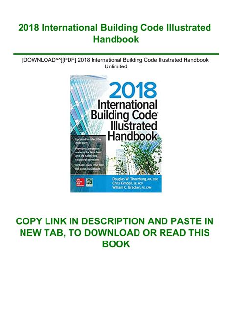 Download Pdf 2018 International Building Code Illustrated Handbook