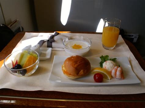 日本航空の機内食（3）