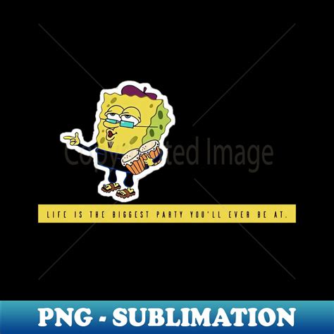 Chill Spongebob High Resolution Png Sublimation File Unl Inspire Uplift