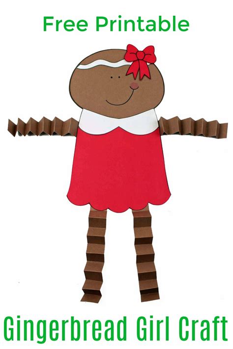 Gingerbread Girl Outline