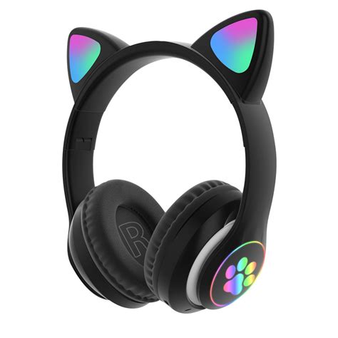 Auriculares Inalámbricos Con Orejas De Gato Bluetooth 50 Auriculares