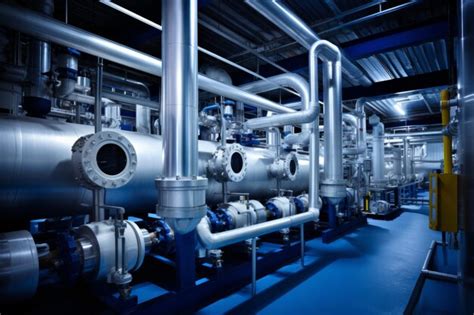 A Large Industrial Deaerator A Crucial Component In Power Plants