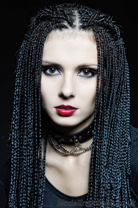 Pin By Kass Lynn On Hair Goth Hair Unique Hair Clip African Braids