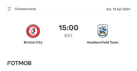 Bristol City Vs Huddersfield Town Live Score Predicted Lineups And
