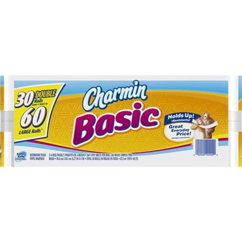 Charmin Basic 30 Double Roll Brickseek