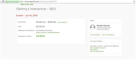 Upwork Experience Ainfy Solutions