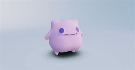 Pokemon Ditto By Carlos Muñoz Download Free Stl Model