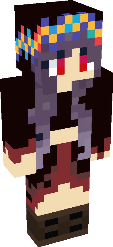Flower Girl Minecraft Skin