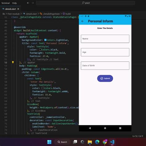 Video My Demo Login Project Using Flutter Vignesh Vicky Posted On