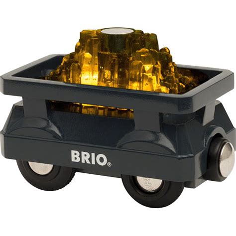 Brio Light Up Gold Wagon Toms Toys